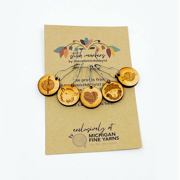 AcademicHobbyist Progress Keepers (Sets of 5) - Michigan Fine Yarns