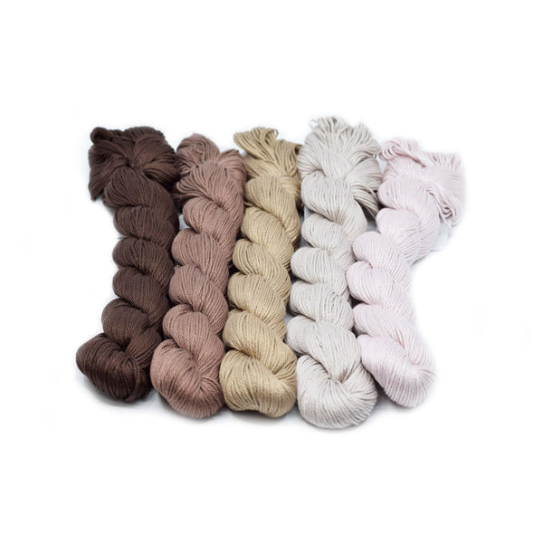 Cascade Yarns Knitted Knockers Skin Tones Ultra Pima Fine Set ...